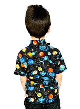 Space Galaxy Button Down Boys Shirt – Fragile Eccentrics Clothing